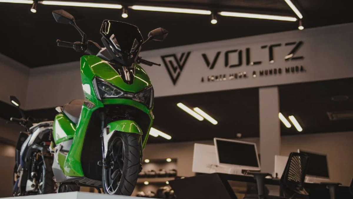 Moto Elétrica Voltz é Eleita a Número 1 do Brasil
