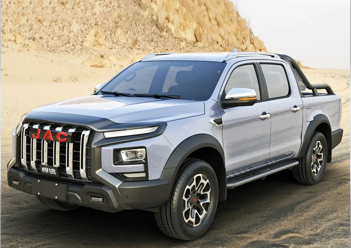 JAC Hunter EV: Bateria LFP 88 kWh e Autonomia 500 km
